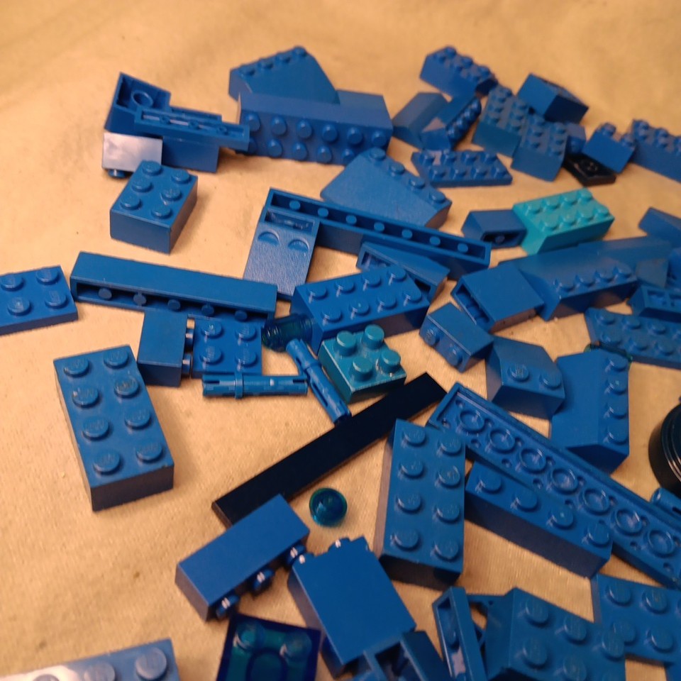 Lot 122 Various Blue Legos Some From Lego City Airport Passenger ...