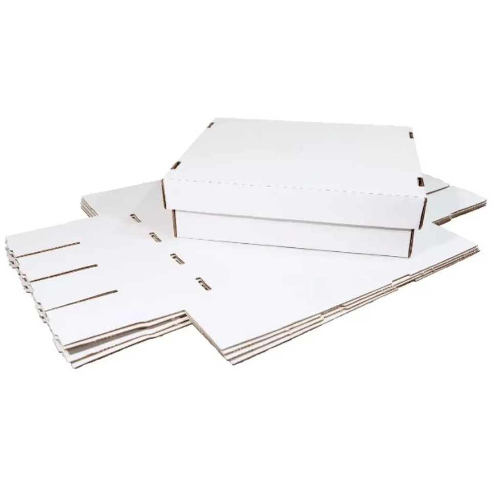 (4) 3200 Count Trading/Gaming Card Storage Box 4 Row Monster Woodhaven ...