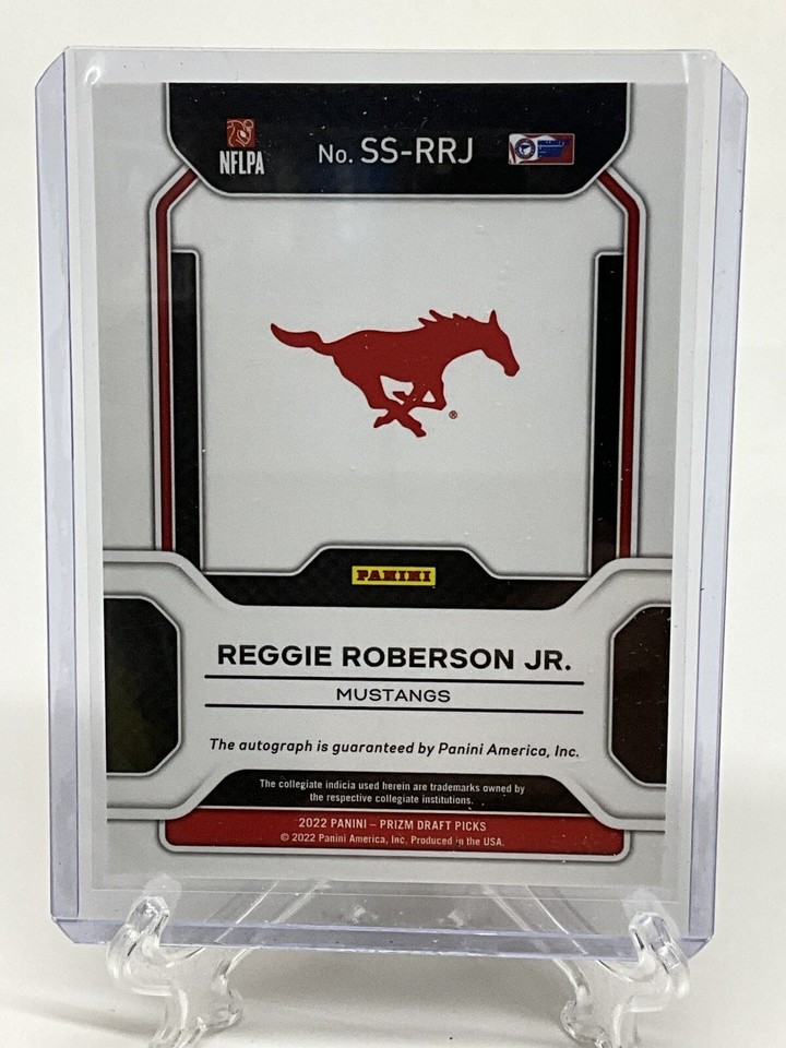2022 Panini Prizm Draft Sensational Signatures Reggie Roberson JR SS ...
