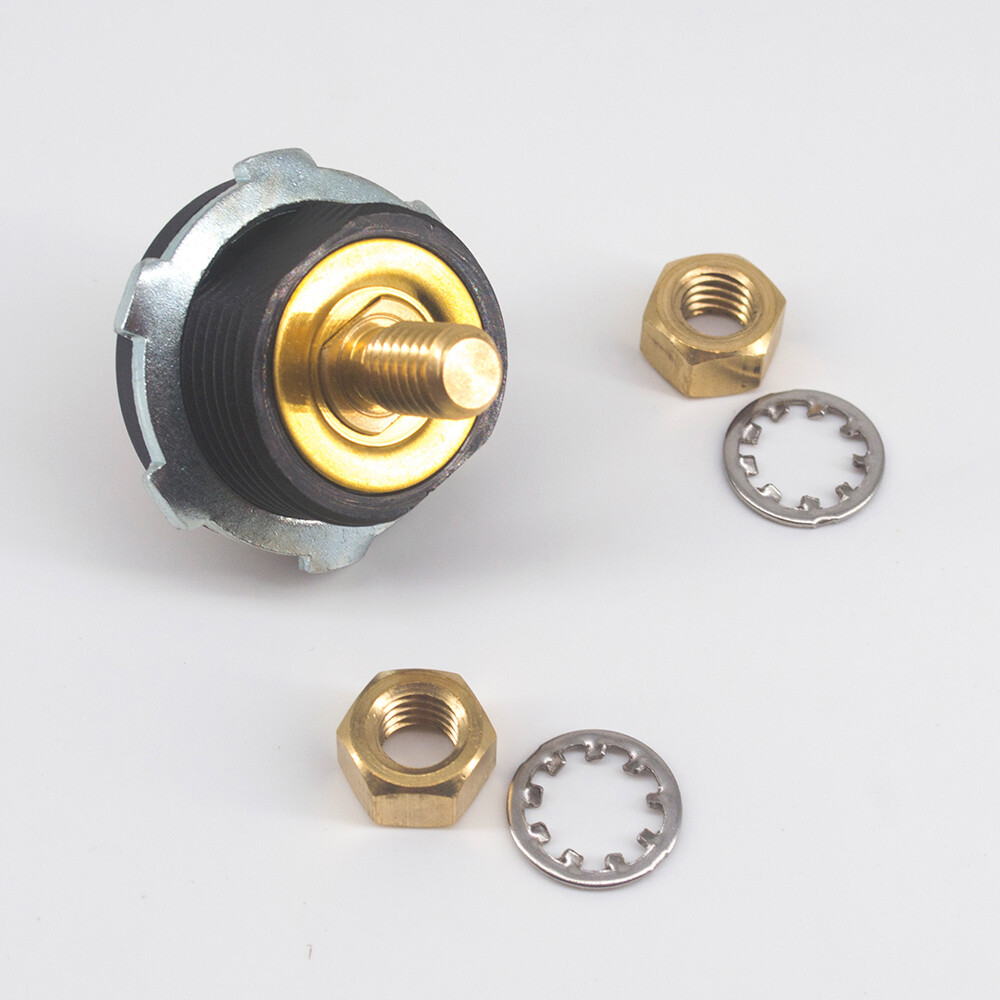 Battery Terminal Bulkhead Firewall Feed-Thru for 6, 12 , 36 Volt 3/8 ...