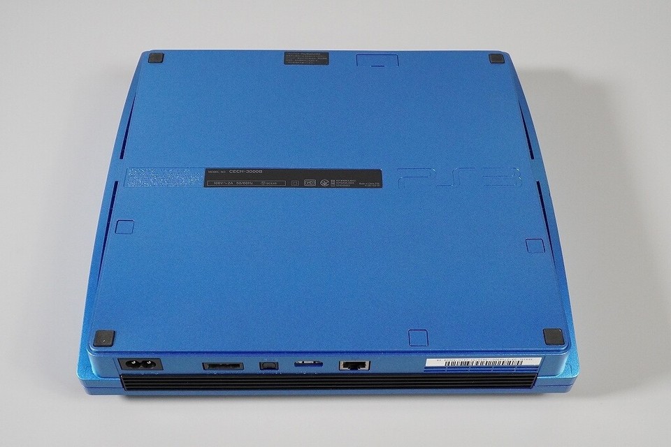 PS3 Splash Blue CECH 3000B 320GB Console Box Sony PlayStation 3 Slim ...