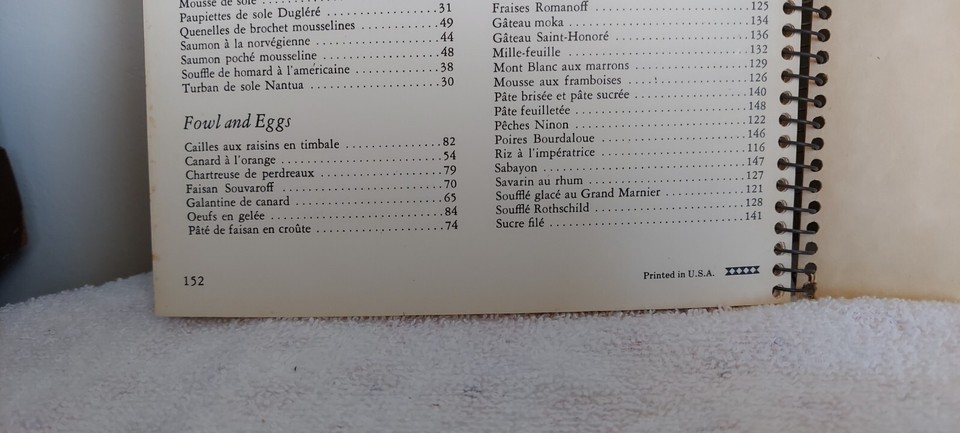 TIME-LIFE FOODS OF THE WORLD RECIPES: CLASSIC FRENCH COOKING PAPERBACK ...