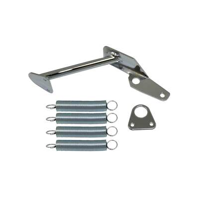Chrome Steel Throttle Return Spring & Bracket Kit for Holley ...