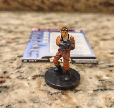 WOTC Star Wars Miniatures - Wedge Antilles #51 Rare w/ Card | eBay