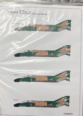 Warbird 32009 1/32 F-4D Night Owls decals for Tamiya F4-C/D | eBay