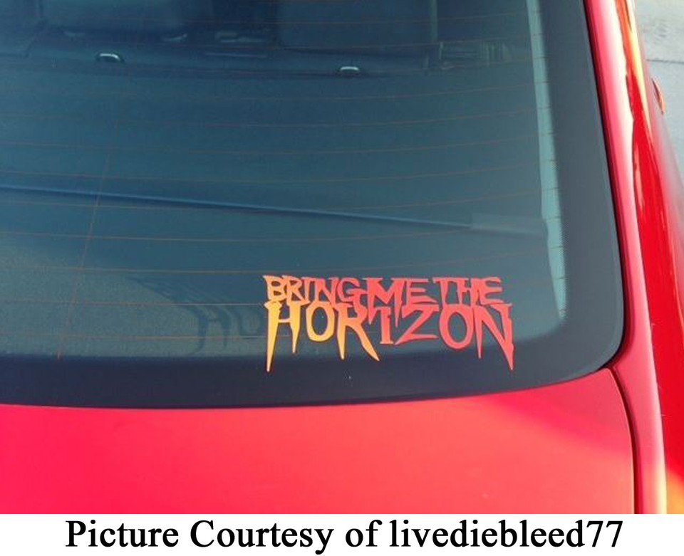 Bring Me The Horizon Vinyl Sticker Decal bumper car window laptop wall ...
