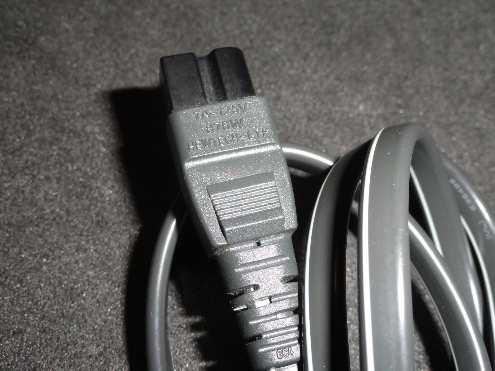 82" inch HewTech-LTK Hirakawa UF VM0292A 2-Prong Wall Power Cord 7A ...