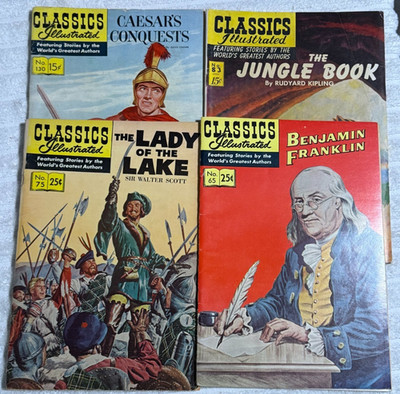 CLASSICS ILLUSTRATED - Variety of Comics - Pick & Choose - Fill Ur Set ...