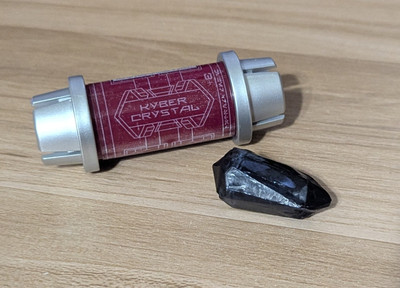 RARE Disney BLACK KYBER CRYSTAL | Galaxy's Edge Exclusive Series 1 ...