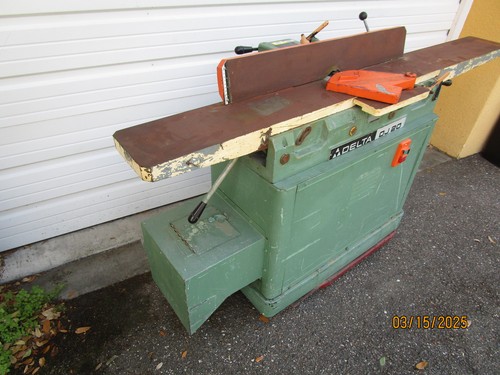 Invicta Delta DJ20 8" Wood Jointer 1.5hp Model 37350 | eBay