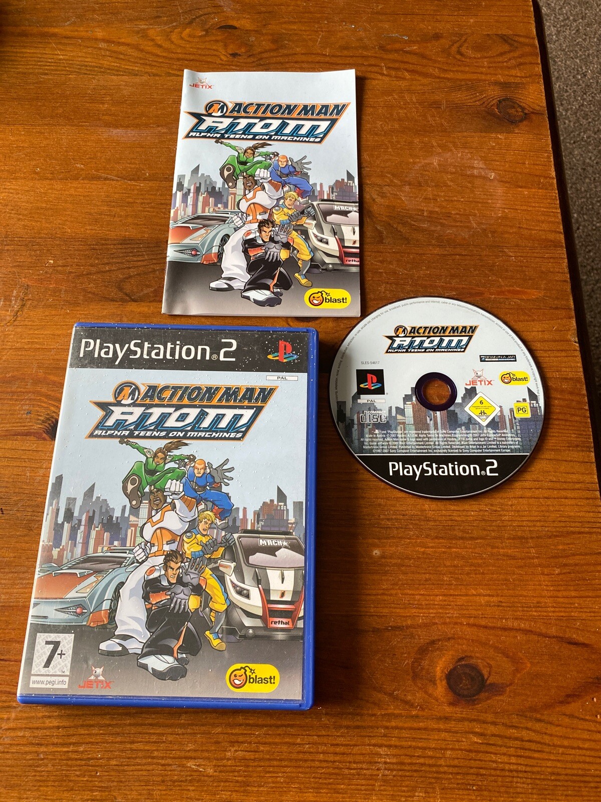 Action Man ATOM PlayStation 2 PAL - Prix - Photo - Présentation
