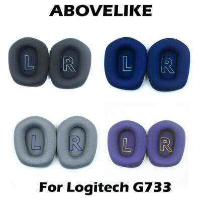 Original Memory Sponge Earmuff EarPads Cover For Logitech G733 Gaming ...