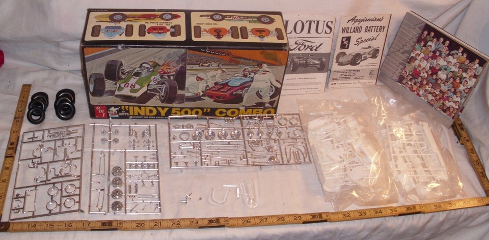 AMT "INDY 500" COMBO KIT LOTUS & WILLARD MODELS BOXED 1:25 T362 | eBay
