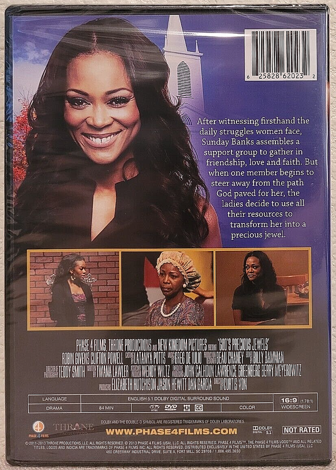 God's Precious Jewels (DVD, 2013 Widescreen) Robin Givens, Clifton Powell - NEW! 625828620232| eBay