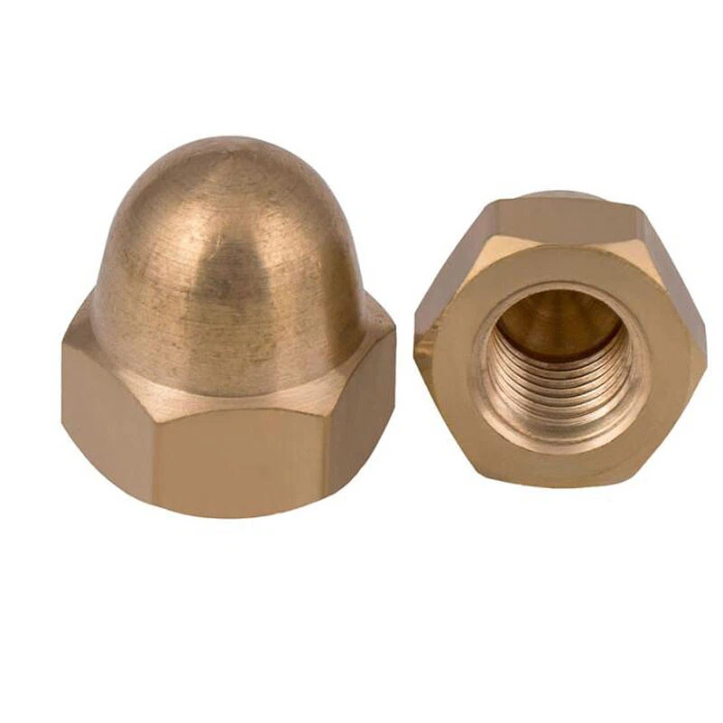 Decorative Brass Cap Nuts | Shelly Lighting