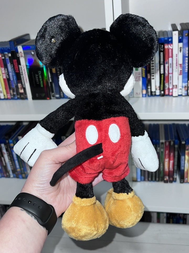 Disney Parks World Steiff Germany Mickey Mouse Plush Stuffed Animal Toy ...