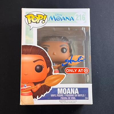 Auli'i Cravalho Signed Moana Funko Pop #216 PSA/DNA Moana | eBay