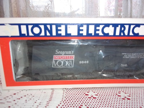 Lionel Trains Seagram's Vodka Billboard Reefer Rolling Stock 6-9846 IOB ...