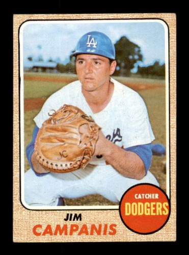 1968 Topps #281 Jim Campanis VGEX Dodgers 559051 | eBay