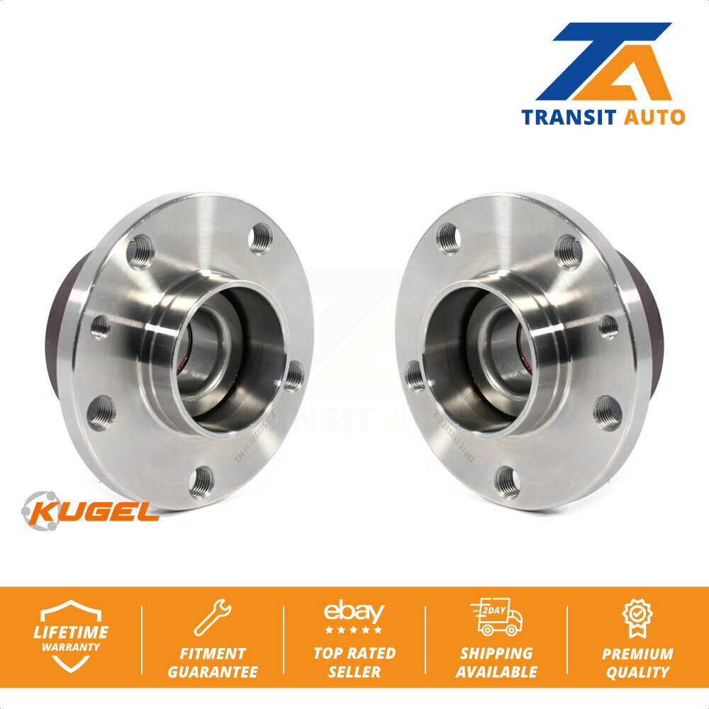 Rear Wheel Bearing And Hub Assembly Pair For 2014-2017 Fiat 500L | eBay