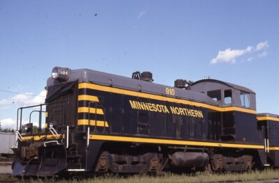 MINNESOTA NORTHERN Railroad Train Locomotive 910 CROOKSTON MN 2002 ...