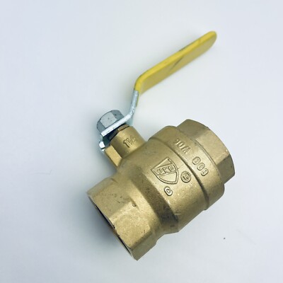 MATCO NORCA 759 BALL VALVE 1-1/2" THREAD, FULL PORT, FORGED BRASS ...