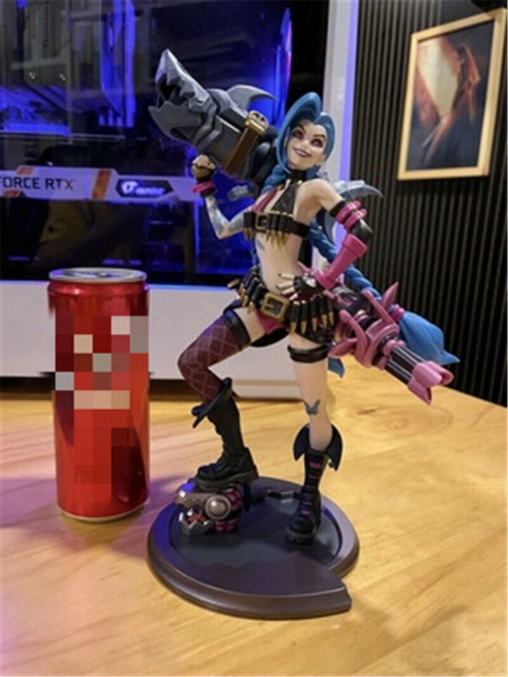 Official League of Legends LOL Jinx Statue PVC Figure Model ...
