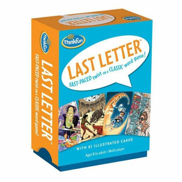 ThinkFun Last Letter Illustrated Card Word Game 8 Quarantine Boredom ...