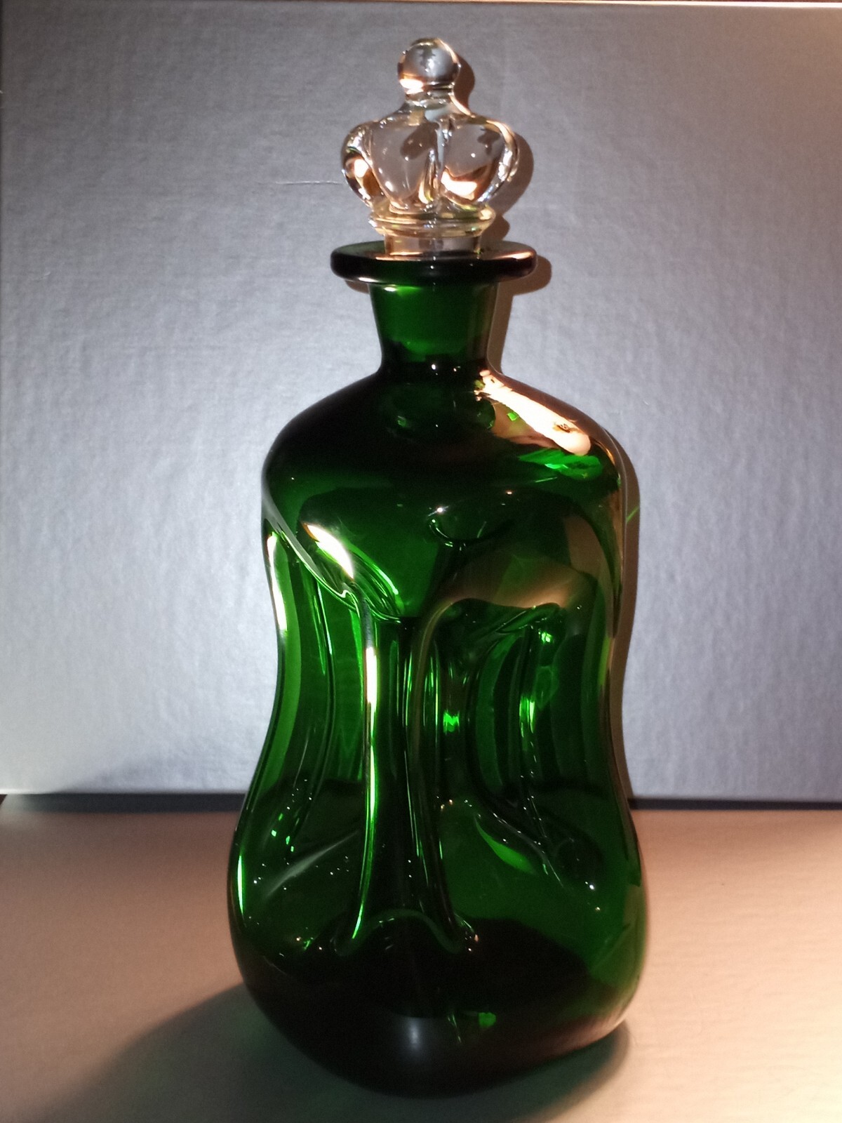 Spectacular Mid-Century Kluk Kluk Decanter designed By JACOB E. BANG ...