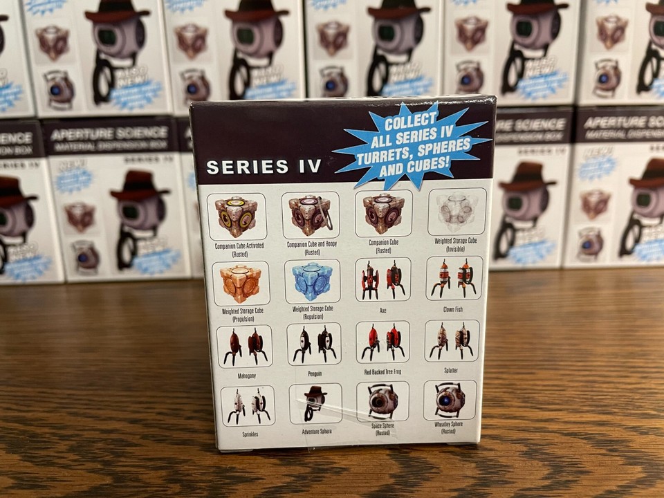 Choose Your Own - Portal Sentry Turret Series IV 4 - NECA Blind Box Cube Sphere | eBay