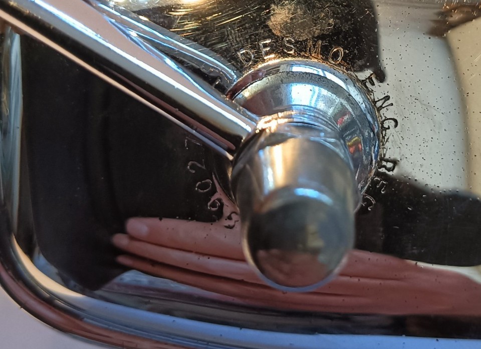 DESMO WING MIRRORS NOS PAIR BMC MINI AUSTIN MORRIS MG TRIUMPH IMP FORD ...