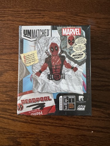 Unmatched Deadpool New In Box (Out Of Print) | eBay