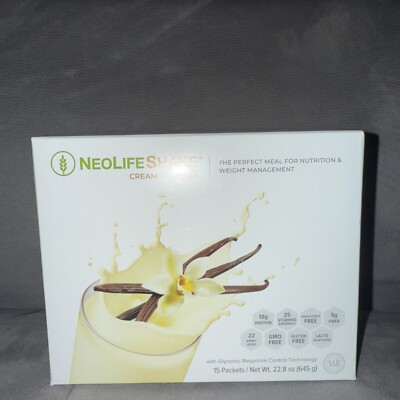 NeoLife Shake CREAMY VANILLA Nutritional Shake 645 g - New/Sealed! BB ...