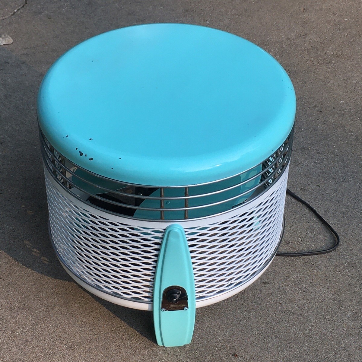 Vintage Emerson Electric Hassock Fan Vintage Mid Century Emerson