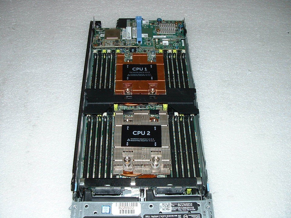 Dell Poweredge M630 Blade Server 2x E5-2680 v3 2.5ghz 24-Cores 128gb ...