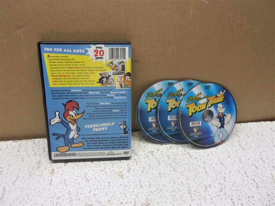 The Ultimate Cartoon Collection: Over 170 Cartoons DVD Set 96009475345 ...