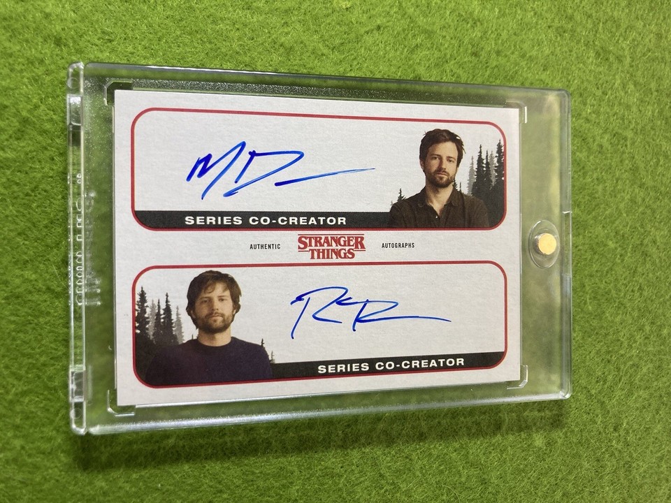 Stranger Things AUTO MATT DUFFER #/10 ROSS DUFFER AUTOGRAPH 2018 ...