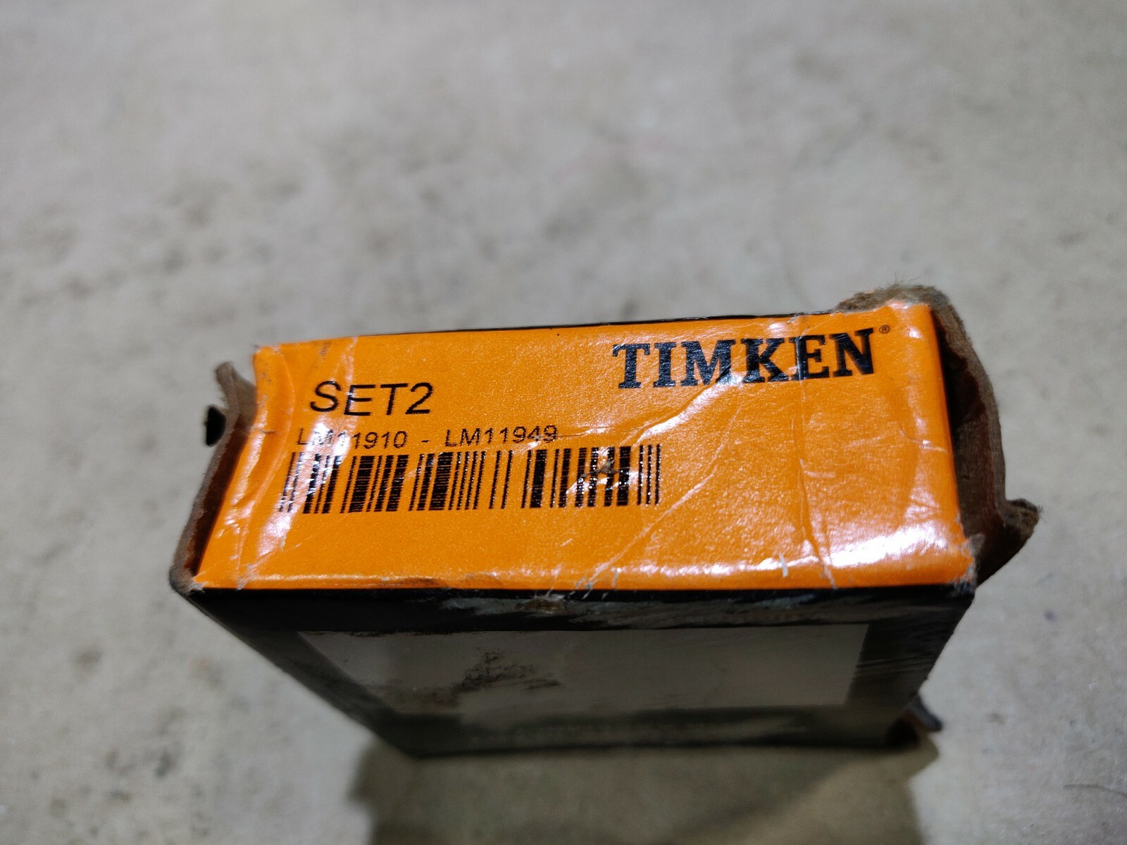 LM11949 & LM11910 Cup & Cone Set ~ Timken Tapered Roller Bearing ~ Free ...
