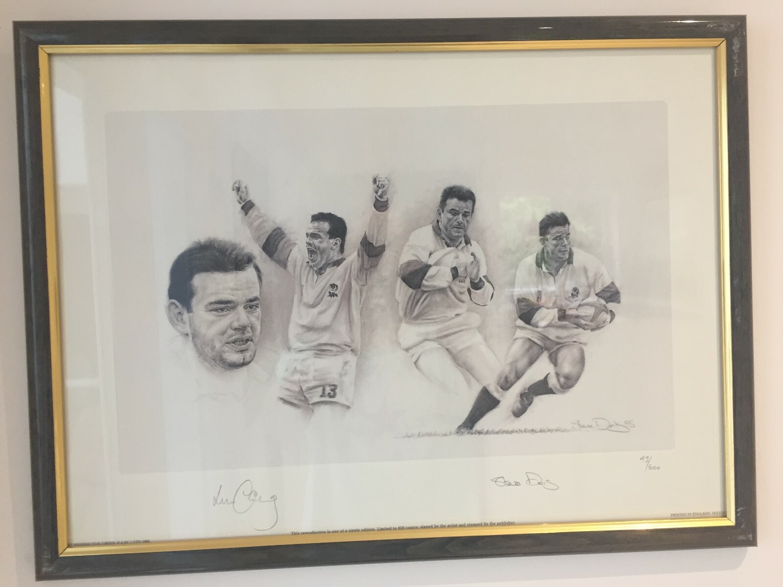 Stephen Doig Rugby Limited Edition signed | eBay UK