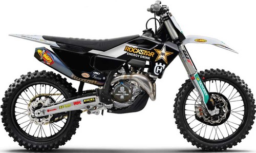 Factory Effex 2023 Rockstar Husqvarna Factory Racing Graphic Kit ...