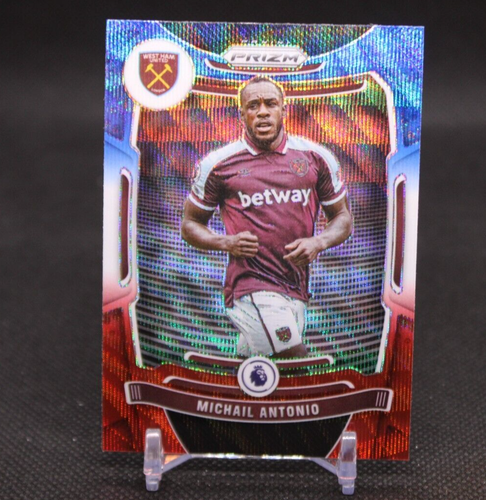 Michail Antonio 2021-22 Prizm Premier League Card #240 Red White Blue ...