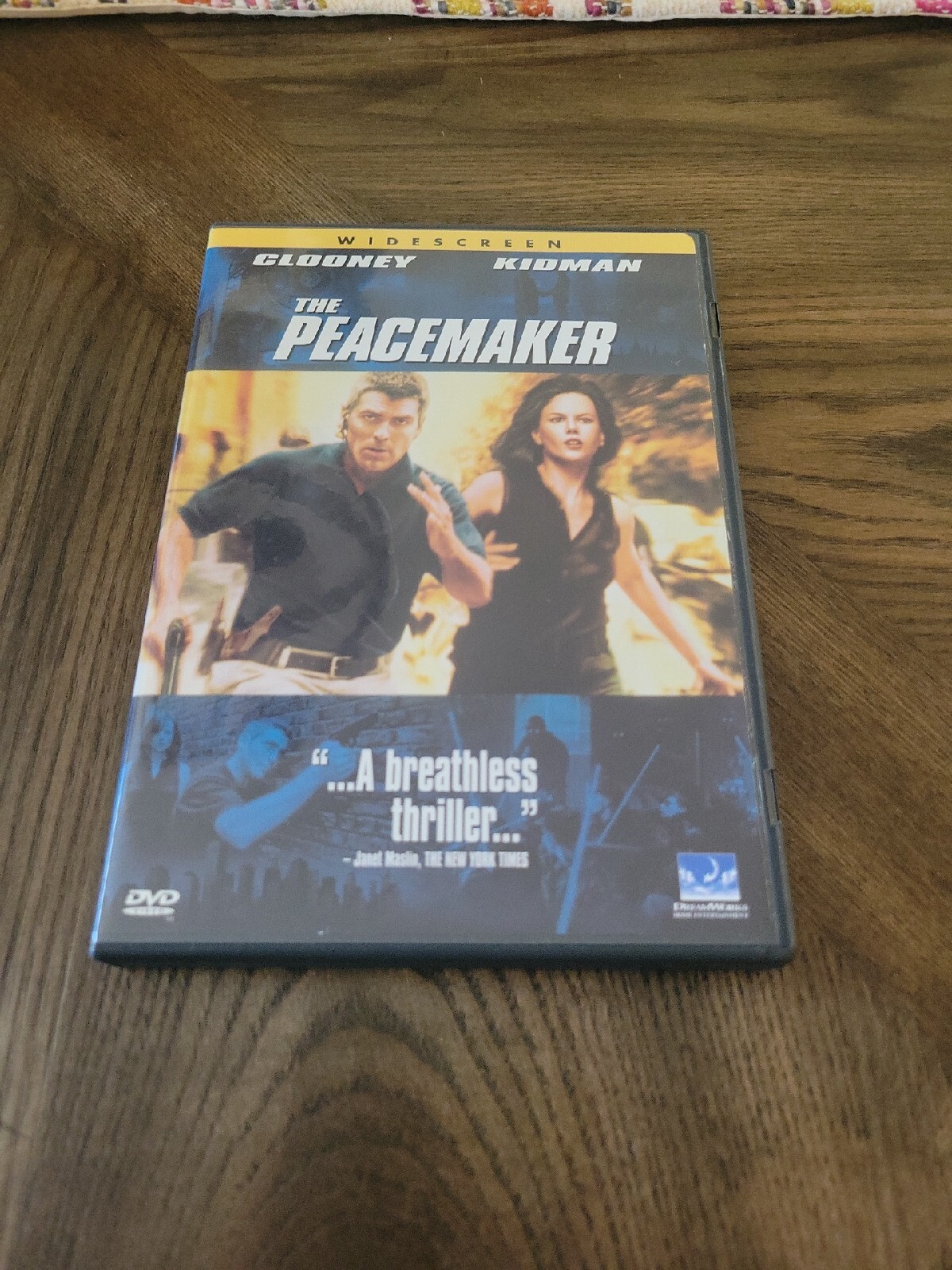 The Peacemaker (DVD, 1998, Widescreen) George Clooney & Nicole Kidman ...