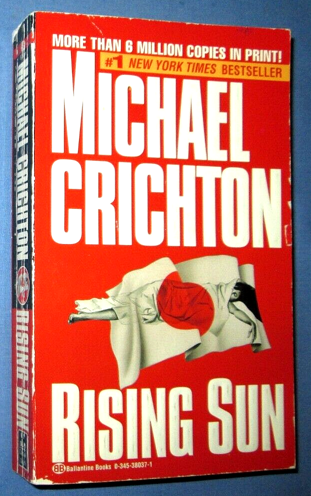 Rising Sun By Michael Crichton, 1993, 1st PB Edition, Paperback | eBay