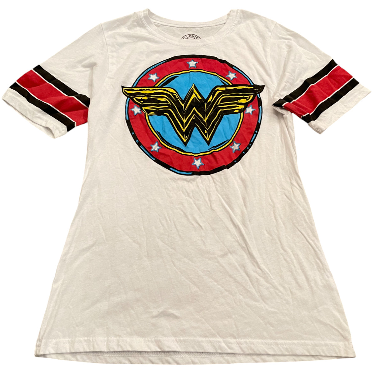 DC COMICS ORIGINALS Wonder Woman Graphic Tee T-Shirt … - Gem