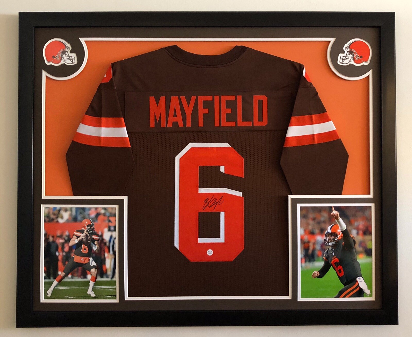 FOOTBALL Jersey Framing NFL Frame Your Autographed Signed Jerseys w ...