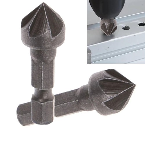 5 Flute Countersink Prepares Countersunk Screws Five Flute Cutting Head ...