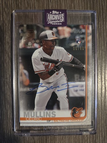 Cedric Mullins 2025 Topps Archives Signature Series 2019 Rookie ...