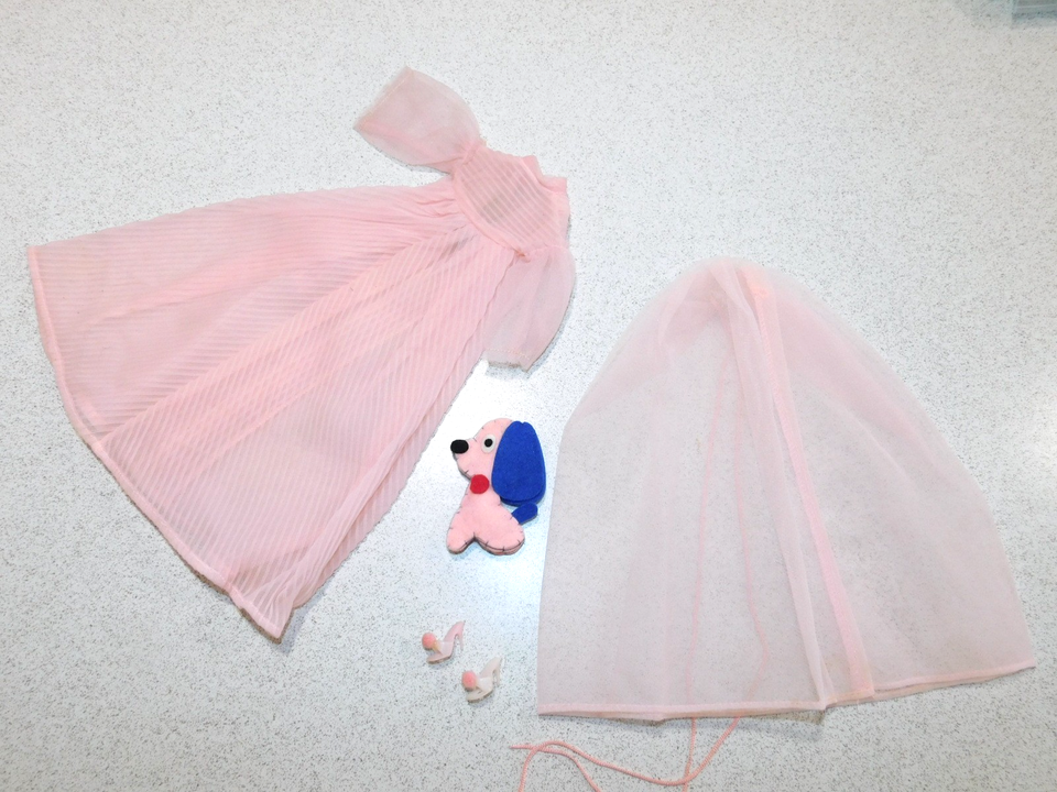 Barbie: VINTAGE Complete 1959 TM NIGHTIE NEGLIGEE Outfit! | eBay
