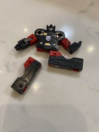 Rumble Original Transformer Mini-Cassette Warrior Decepticon G1 Hasbro ...