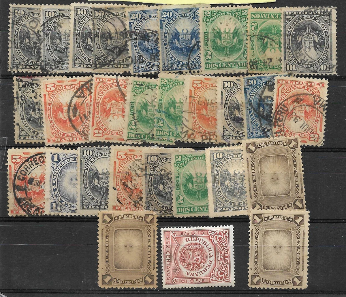 Peru Stamps Collections